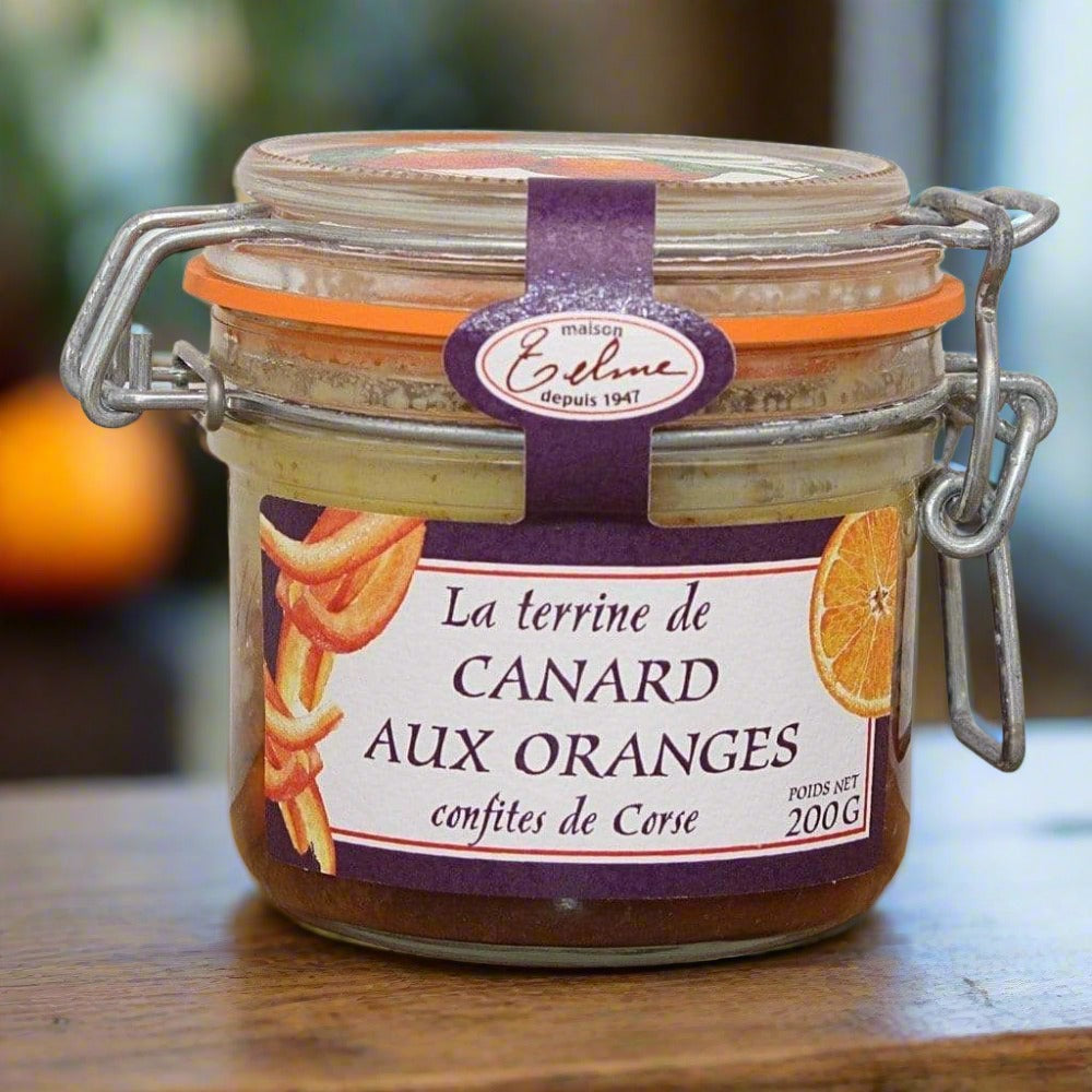 Duck terrine with confit oranges from Corsica 200 g - Maison Telme – Maître Philippe & Filles