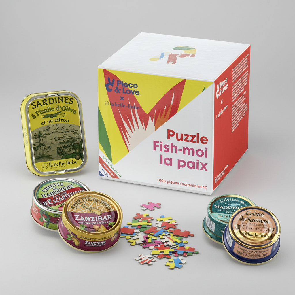 Puzzlebox FISH-MOI LA PAIX (laß mich in Ruhe) - La Belle-Iloise ...