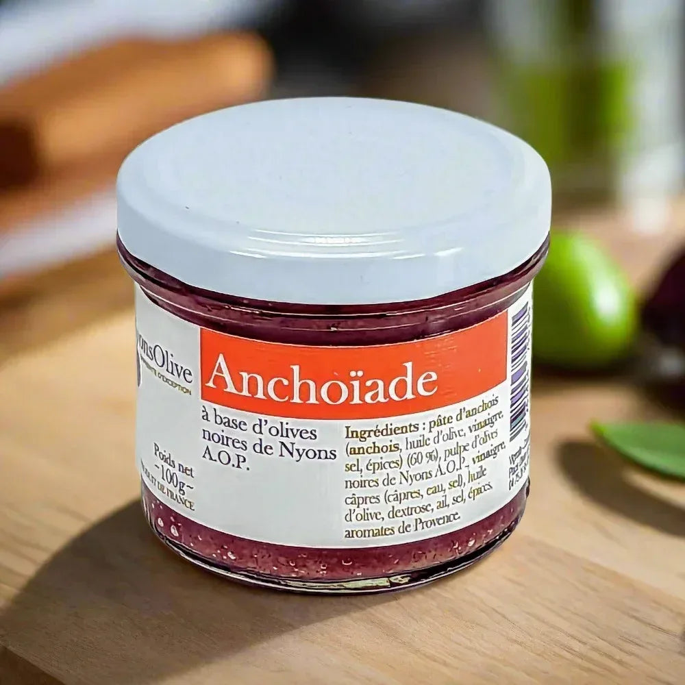 Anchoïade (anchovy paste with black olives) - Maître Philippe & Filles ...