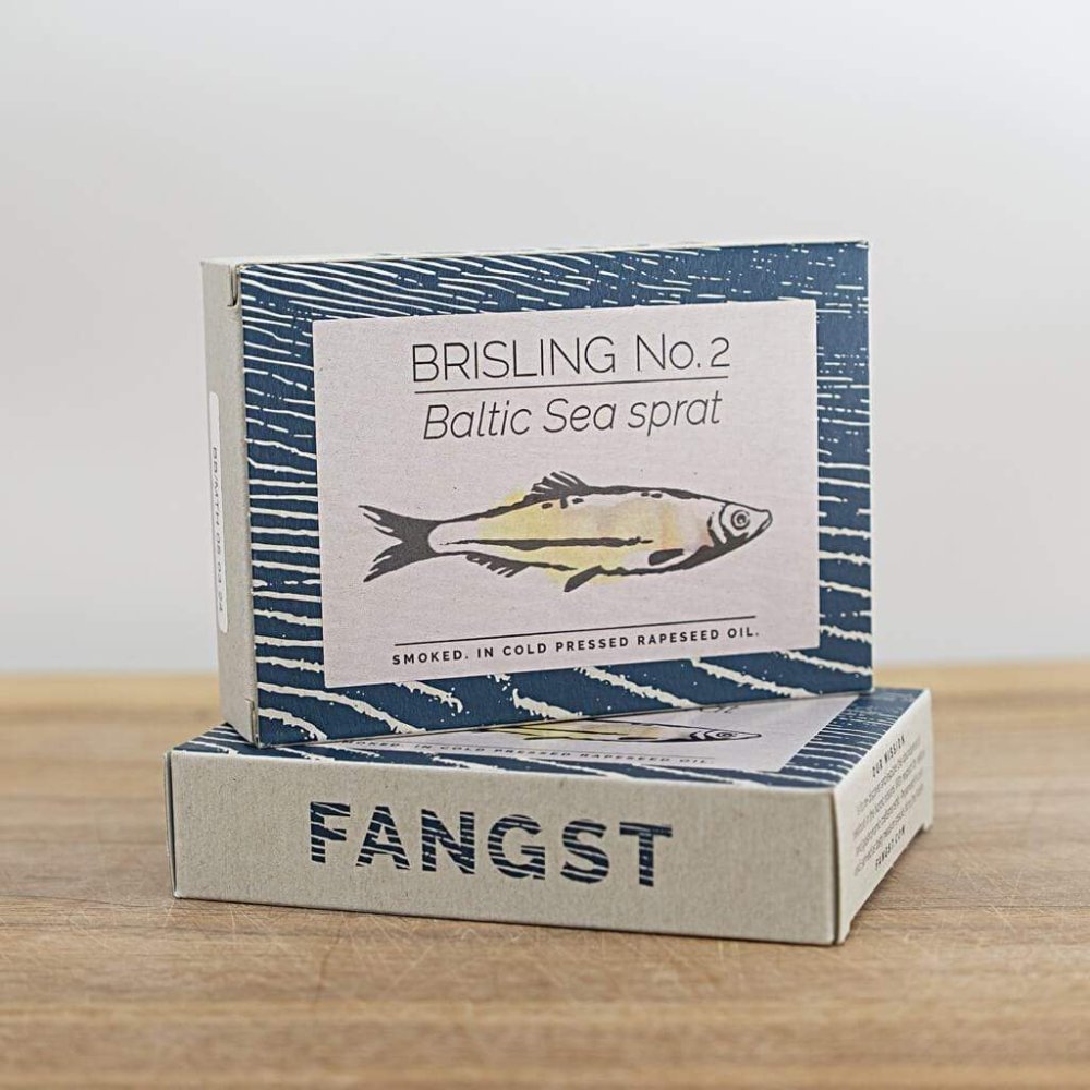 Brisling No. 2 Baltic sprat, lightly smoked-catch – Maître Philippe ...