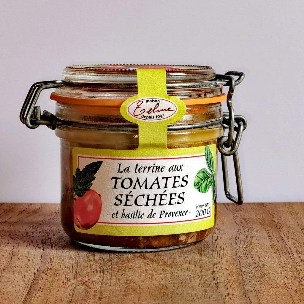 Flæsketerrine med tomater fra Marmande, Maison Telme – Maître Philippe & Filles
